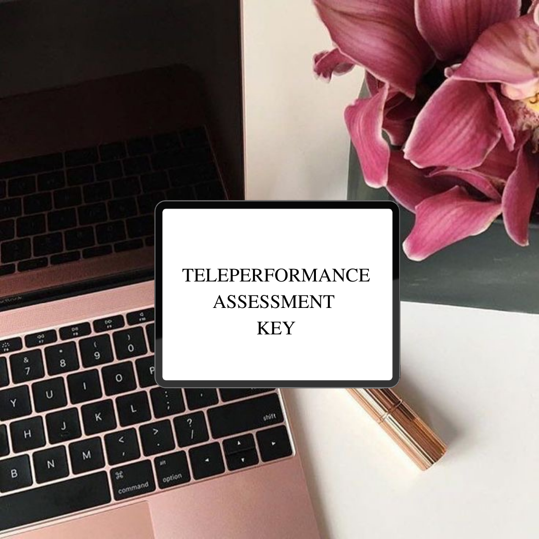 Teleperformance Assessment Key – TheCMcollection